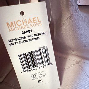 Michael Kors | Bags | Michael Kors Gabby Small Satchel Top Zip Shoulder ...